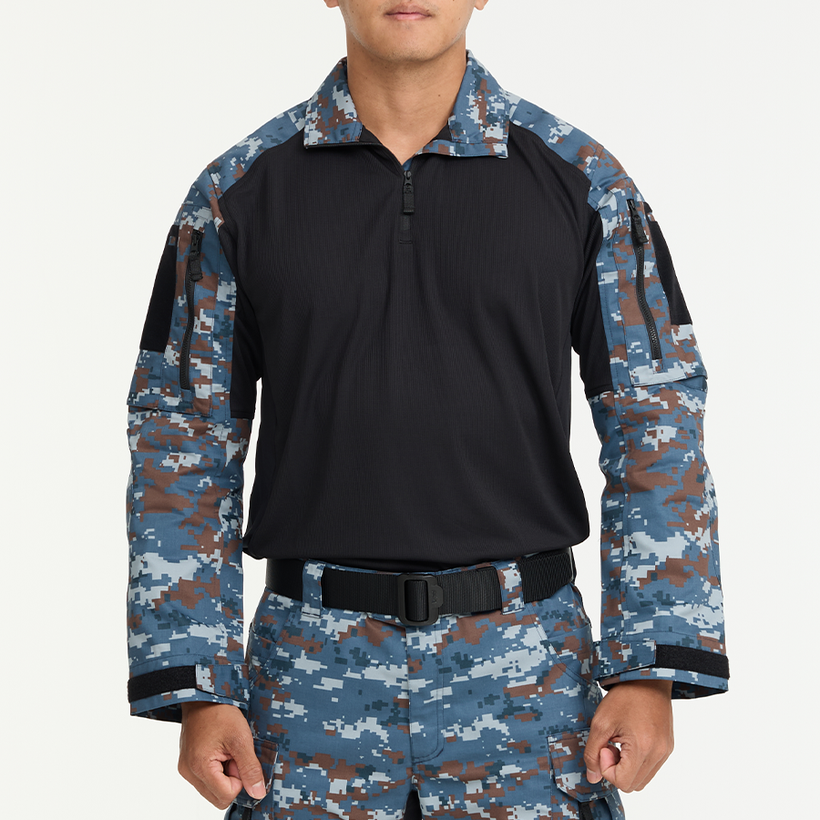 VALOR PX - Native Combat Shirt [RTAF/Black] เสื้อคอมแบท ทหารอากาศ
